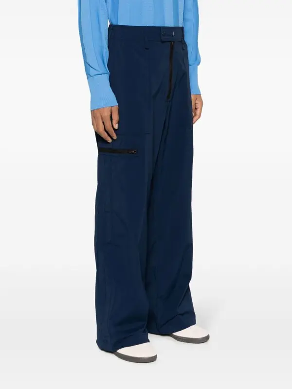 Adidas X Wales Bonner Zip-detail Cargo Pants - Blue