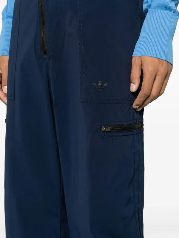 Adidas X Wales Bonner Zip-detail Cargo Pants - Blue