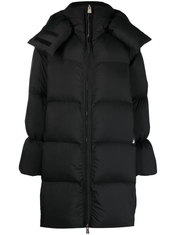 Bacon Logo-patch Padded-design Coat