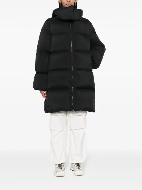 Bacon Logo-patch Padded-design Coat