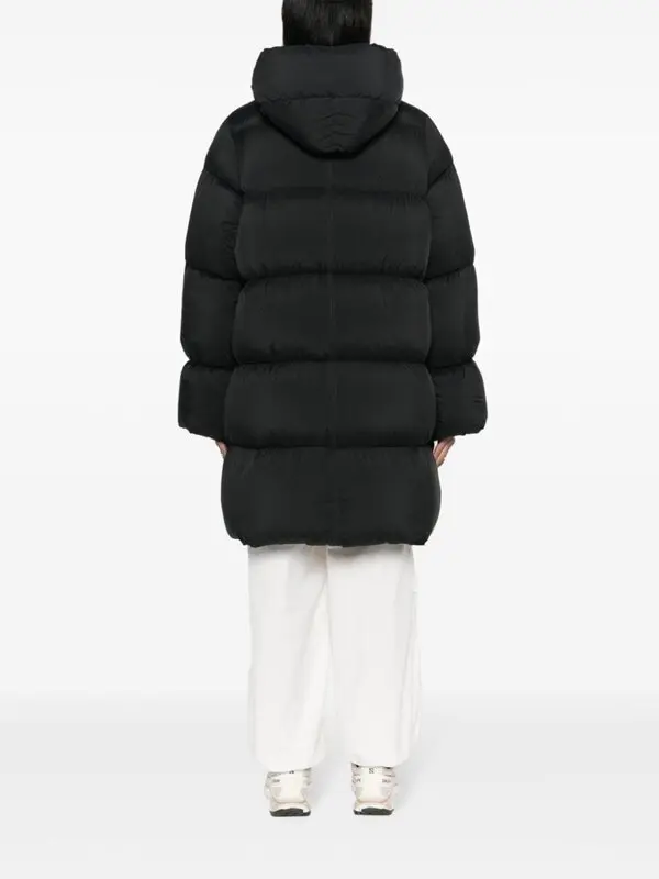 Bacon Logo-patch Padded-design Coat