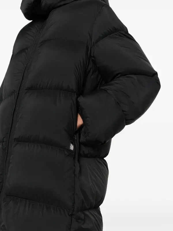 Bacon Logo-patch Padded-design Coat