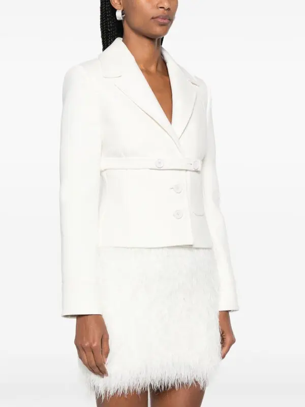 COURREGES Notched-lapel Single-breasted Blazer