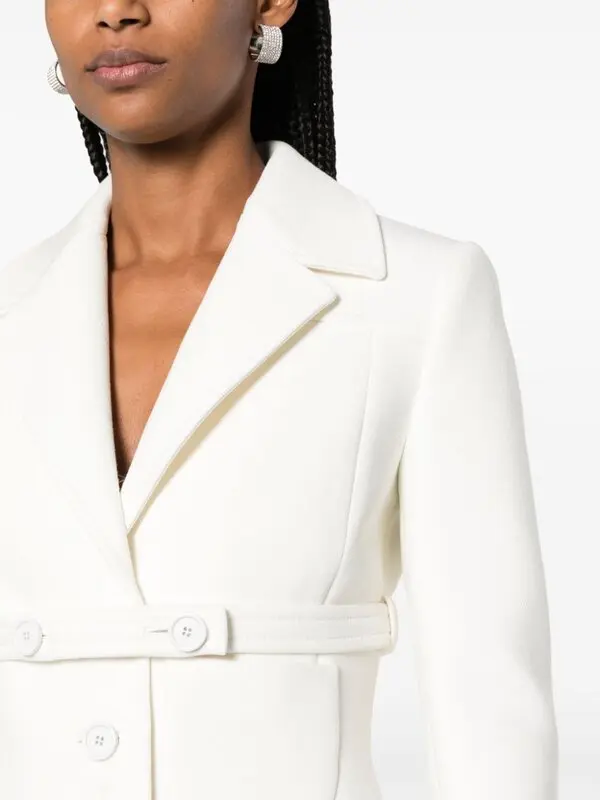 COURREGES Notched-lapel Single-breasted Blazer