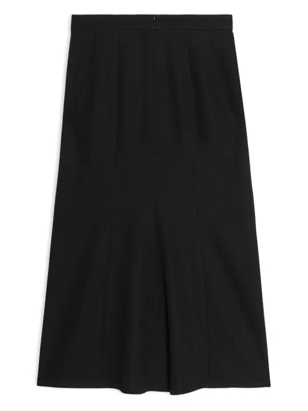 Balenciaga A-line Flared Mid-calf Skirt