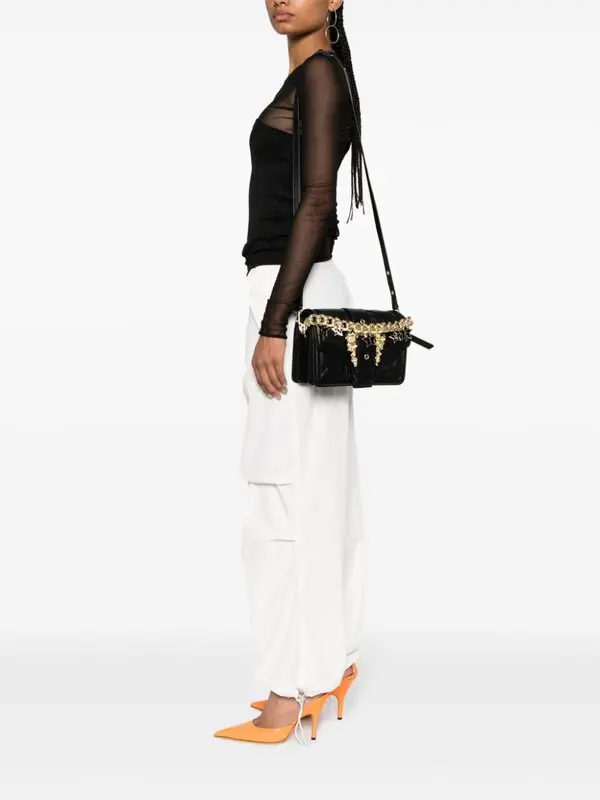 Versace Logo-plaque Embellished Crossbody Bag