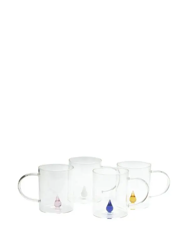 CU I SEEYOU Drop 3d-detailing Glass Mugs