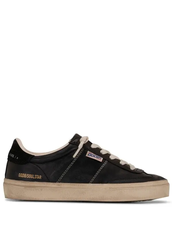 GOLDEN GOOSE Soul Star Low-top Sneakers - Black