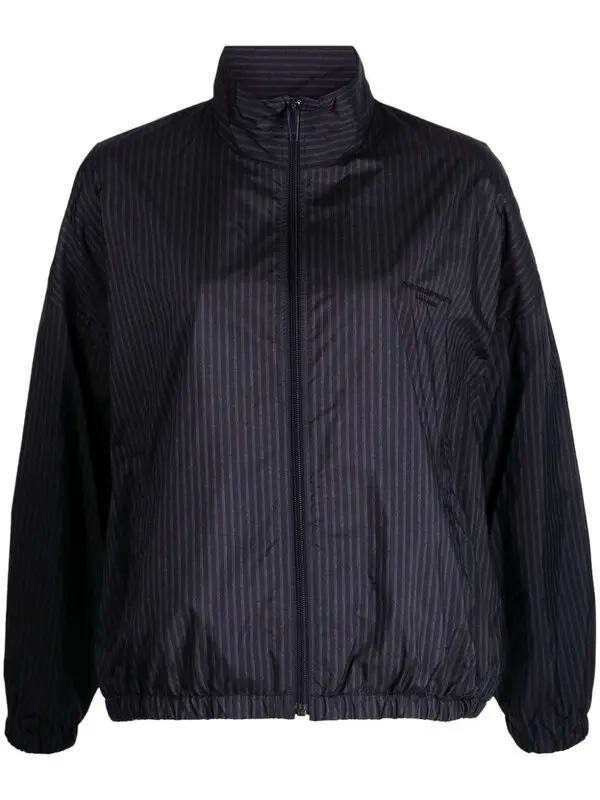 Alexander Wang Coache Pintripe Track Jacket
