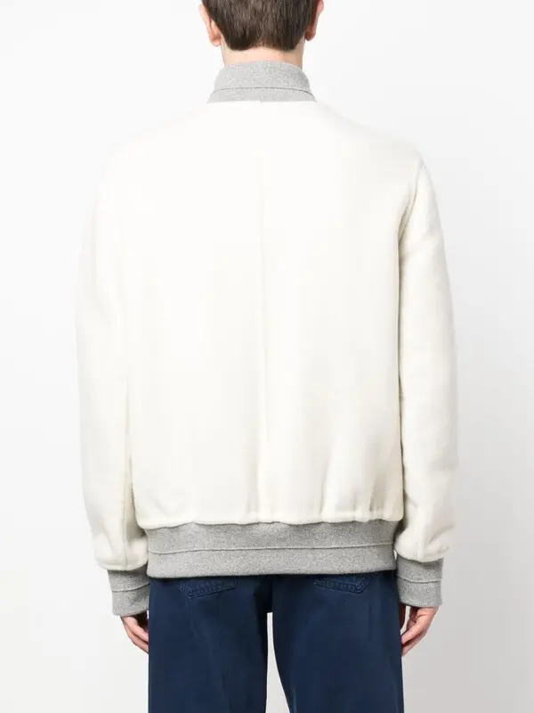 Brunello Cucinelli Button-fastening Cashmere Bomber Jacket