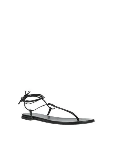 GIANVITO ROSSI Leather Thong Sandals