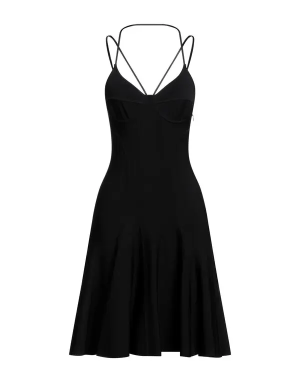 Alexander McQueen Crepe Midi Dress