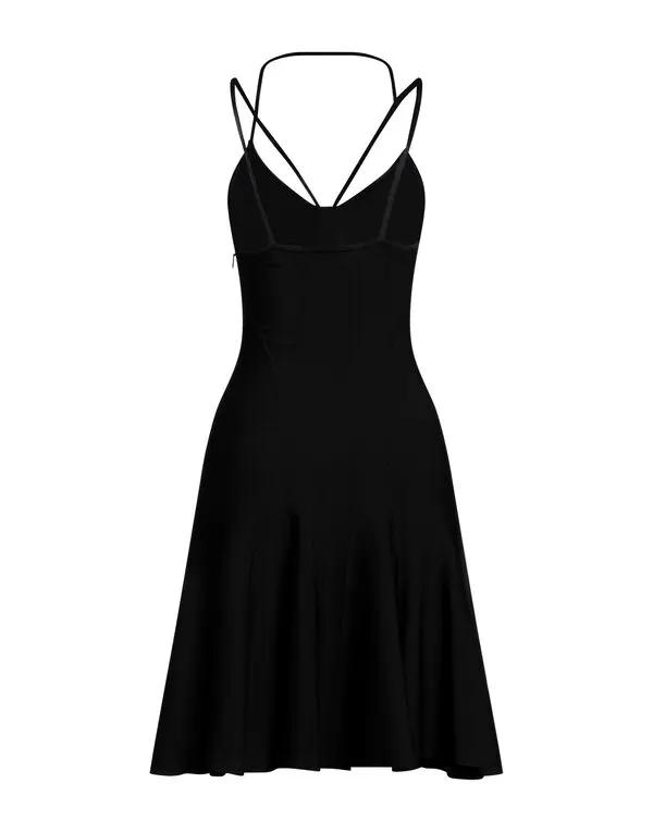 Alexander McQueen Crepe Midi Dress