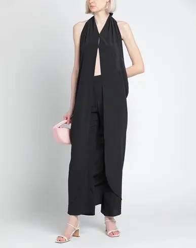 JUCCA Crepe Jumpsuit - Black