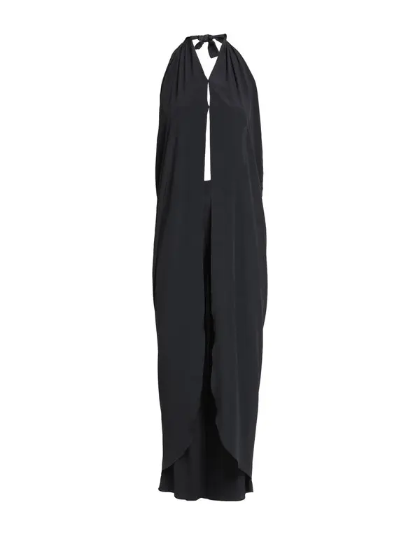JUCCA Crepe Jumpsuit - Black
