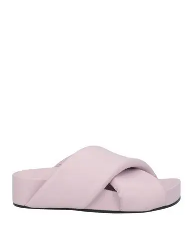 JIL SANDER Leather Sandals