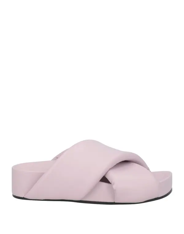JIL SANDER Leather Sandals