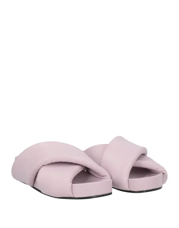 JIL SANDER Leather Sandals