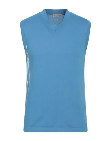 DANIELE ALESSANDRINI Sleeveless Sweater - Azure