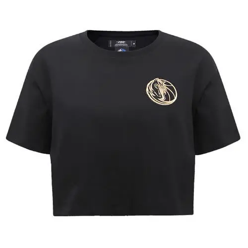 PRO STANDARD Dallas Mavericks Holiday Glam Boxy T-shirt