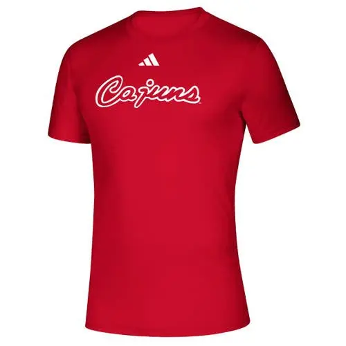 Adidas Louisiana Ragin' Cajuns Vault Script Creator T-shirt