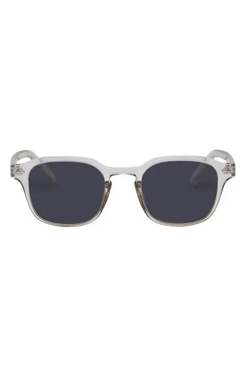 AIRE Serpens 38mm Rectangular Sunglasses - Pebble