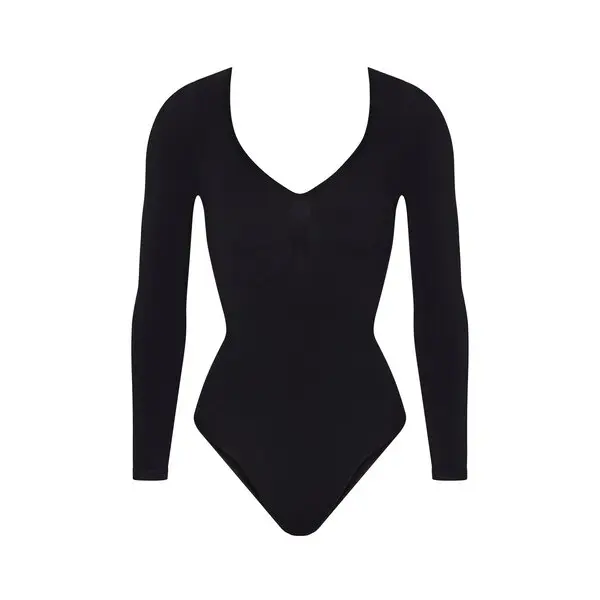 SKIMS Seamless Sculpt Long Sleeve Low Back Brief Bodysuit