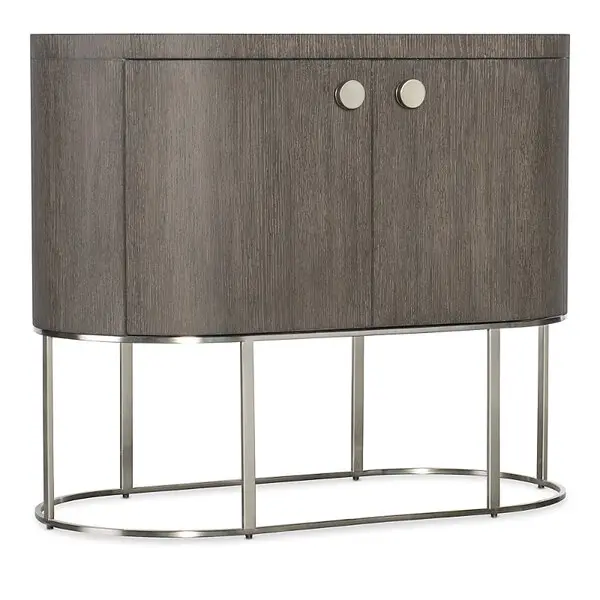 HOOKER FURNITURE Modern Mood Oval Nightstand - Brown