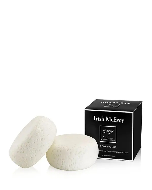 Trish Mcevoy Sexy 9 Blackberry & Vanilla Musk Body Sponge Duo - No Color