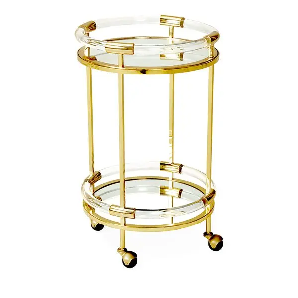 Jonathan Adler Jacques Round Bar Cart