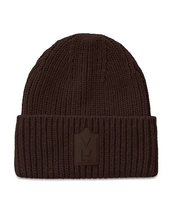 Mackage Cuffed Knit Beanie - Coffee