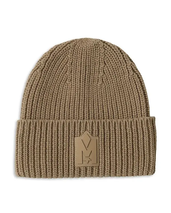 Mackage Cuffed Knit Beanie - Light Camel
