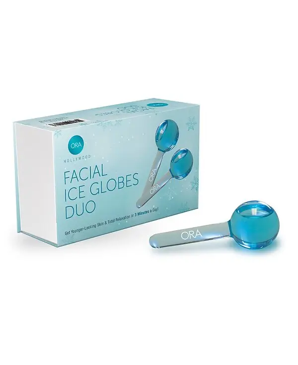 ORA Facial Cooling Ice Globes 2 Piece Set - No Color
