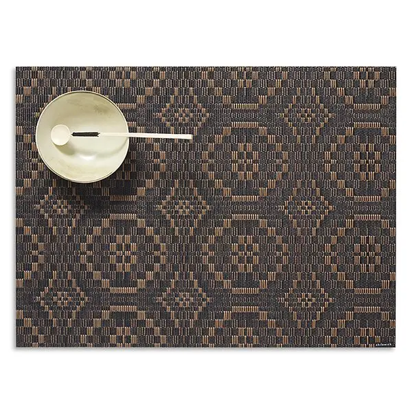 CHILEWICH Overshot Placemat - Tiger Eye