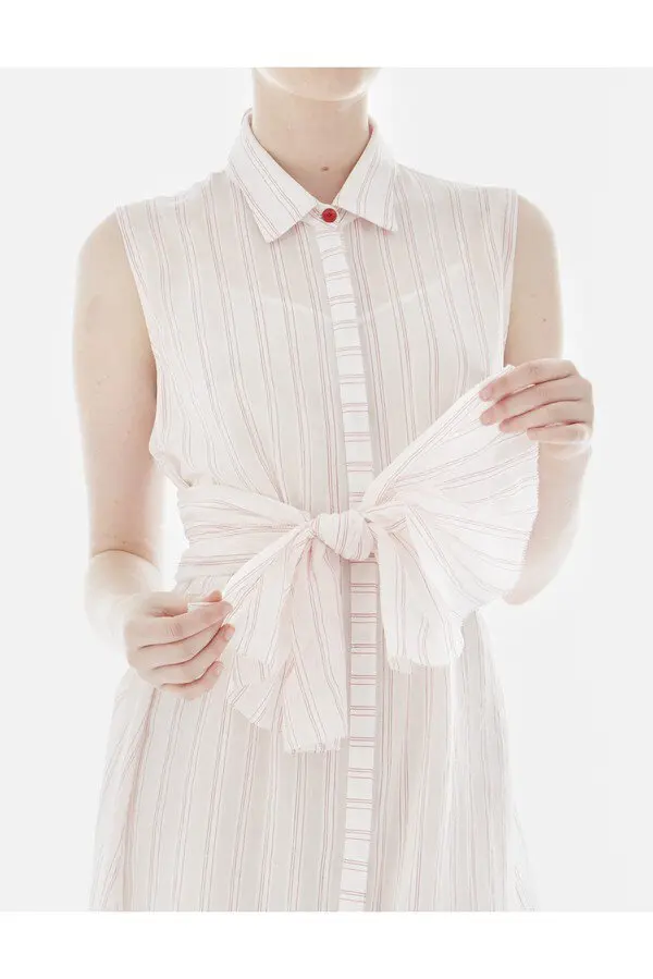 Novis The James Shirt Dress - White