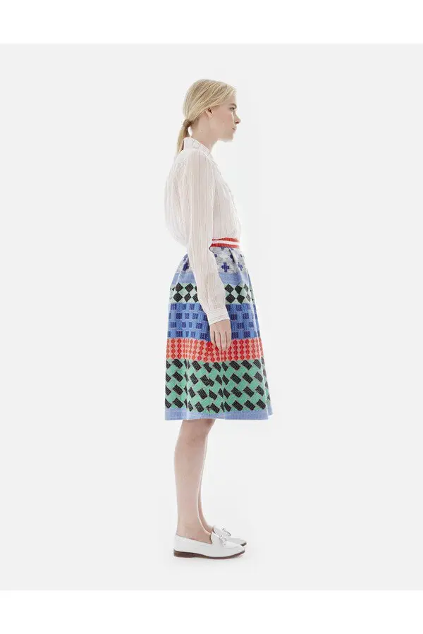 Novis The George Skirt - Blue / Multicolor