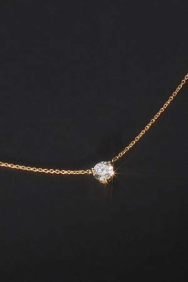 FINE DIAMONDS BY ANTHROPOLOGIE Floating Diamond Necklace