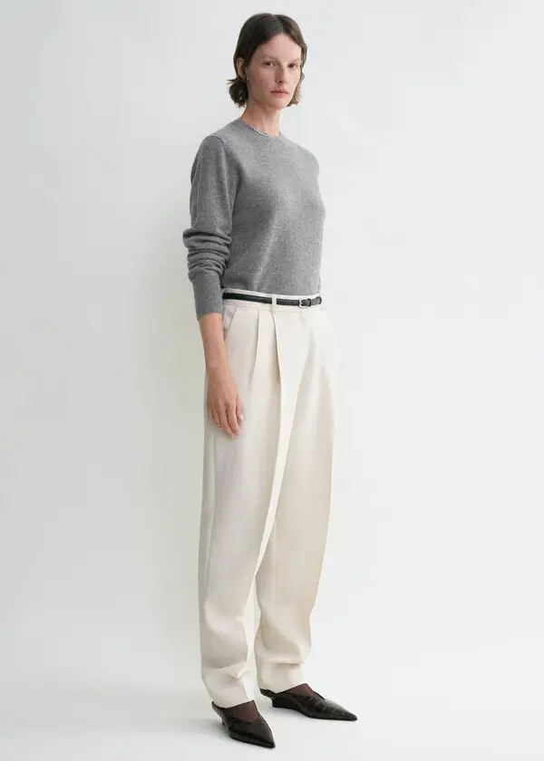 TOTEME Double-pleated Tailored Trousers