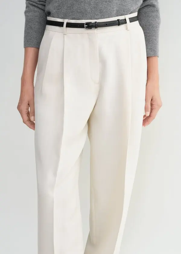 TOTEME Double-pleated Tailored Trousers