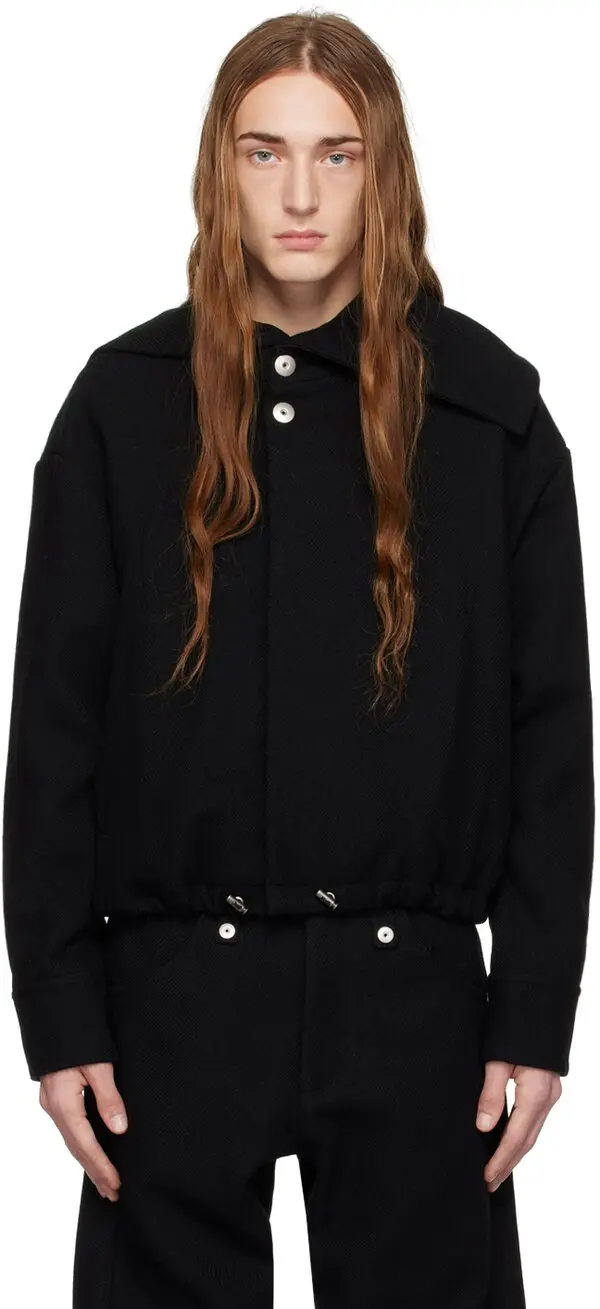 Omar Afridi Distorted Jacket - Black | Editorialist