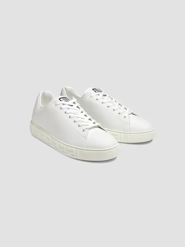 Versace Responsible Low-top Sneakers - White