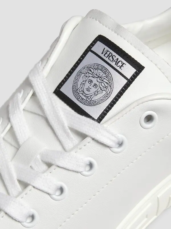 Versace Responsible Low-top Sneakers - White