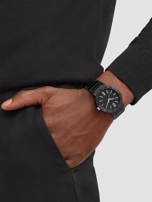 BVLGARI Stainless Steel Bracelet Watch/41mm