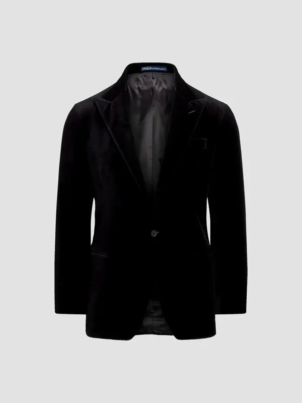 Polo Ralph Lauren Velvet Single-breasted Blazer