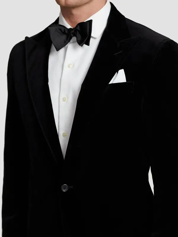 Polo Ralph Lauren Velvet Single-breasted Blazer