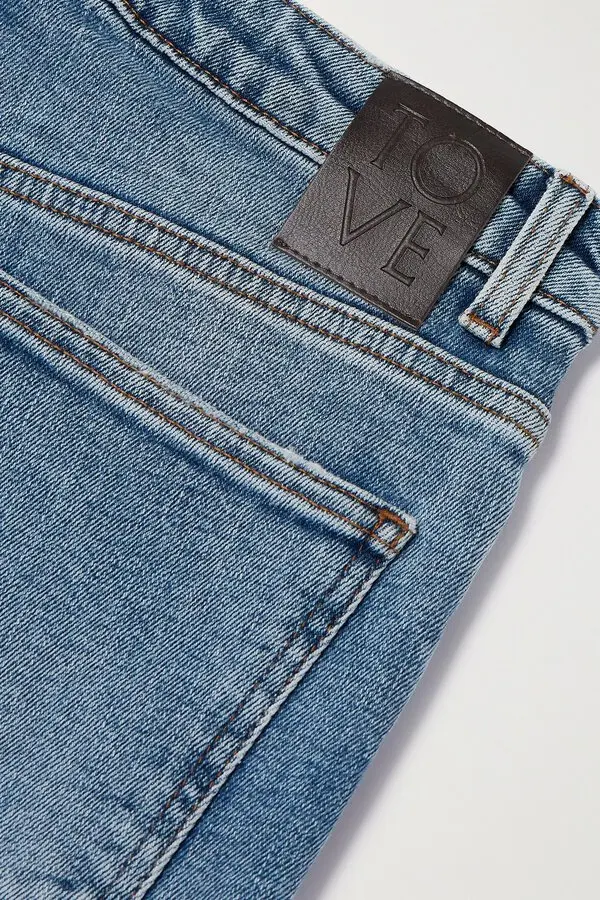 Tove Marlo High-rise Straight-leg Jeans - Blue