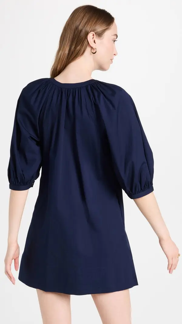 Staud Mini Vincent Dress - Navy