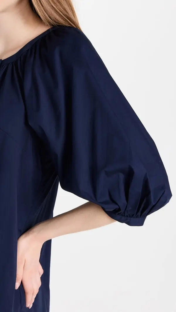 Staud Mini Vincent Dress - Navy