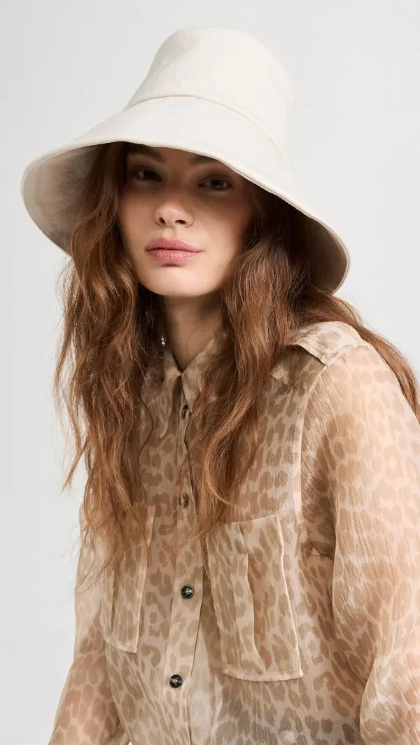 Janessa Leoné Walker Hat - Off White