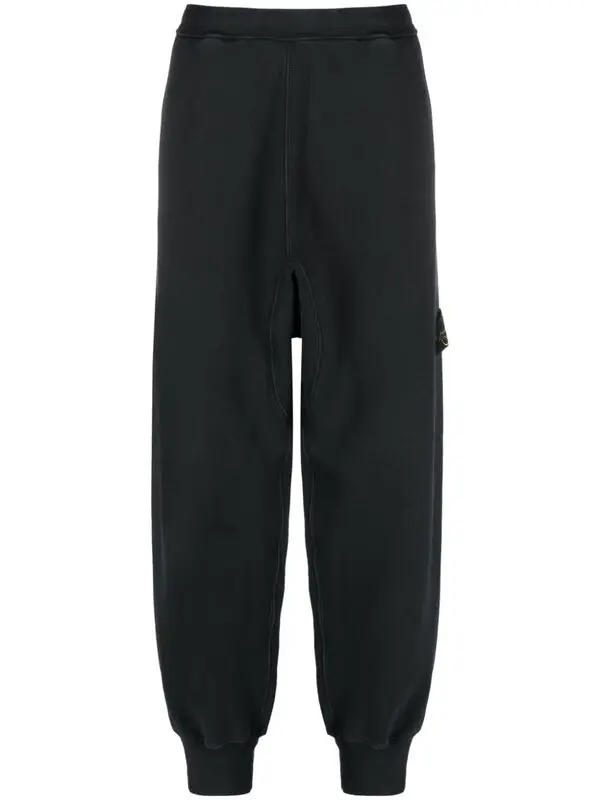 Stone Island Compass-patch Cotton Track Pants